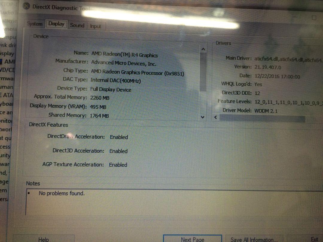 HP Laptop AMD A6-7310 APU with Amd radeon R4 graphics 4CPUs - 2.0Ghz ...