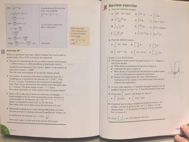 IB Math SL/ Standard Level Textbook Oxford, Hobbies & Toys, Books ...
