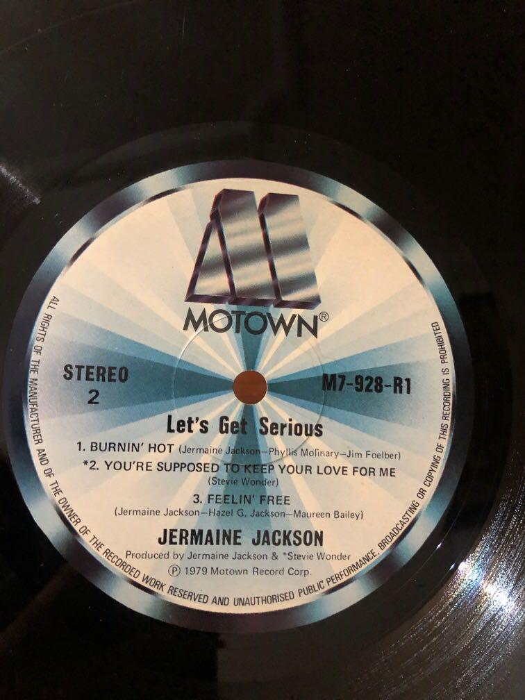 Jermaine Jackson - Let’s Get Serious (1980 Vinyl Record), Hobbies ...