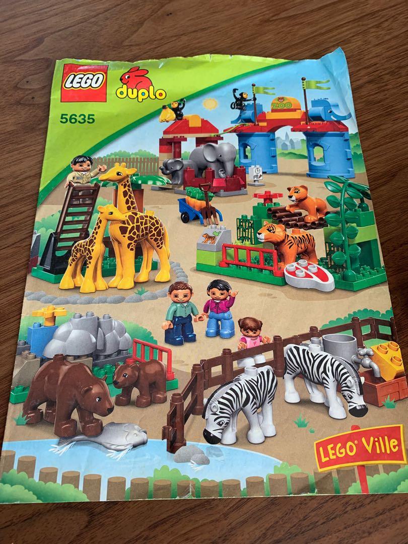 Lego Duplo Zoo Set Deluxe 5635 (2-5 years old), Hobbies & Toys, Toys ...