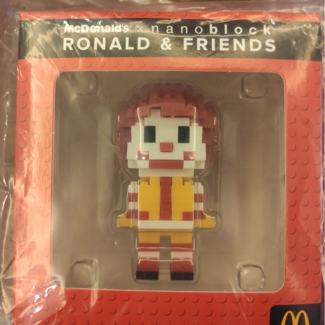 Limited Edition Mcdonald's Nanoblock Ronald & Friends (Full Set ... Limited Edition Mcdonald's Nanoblock Ronald & Friends (Full Set ...
