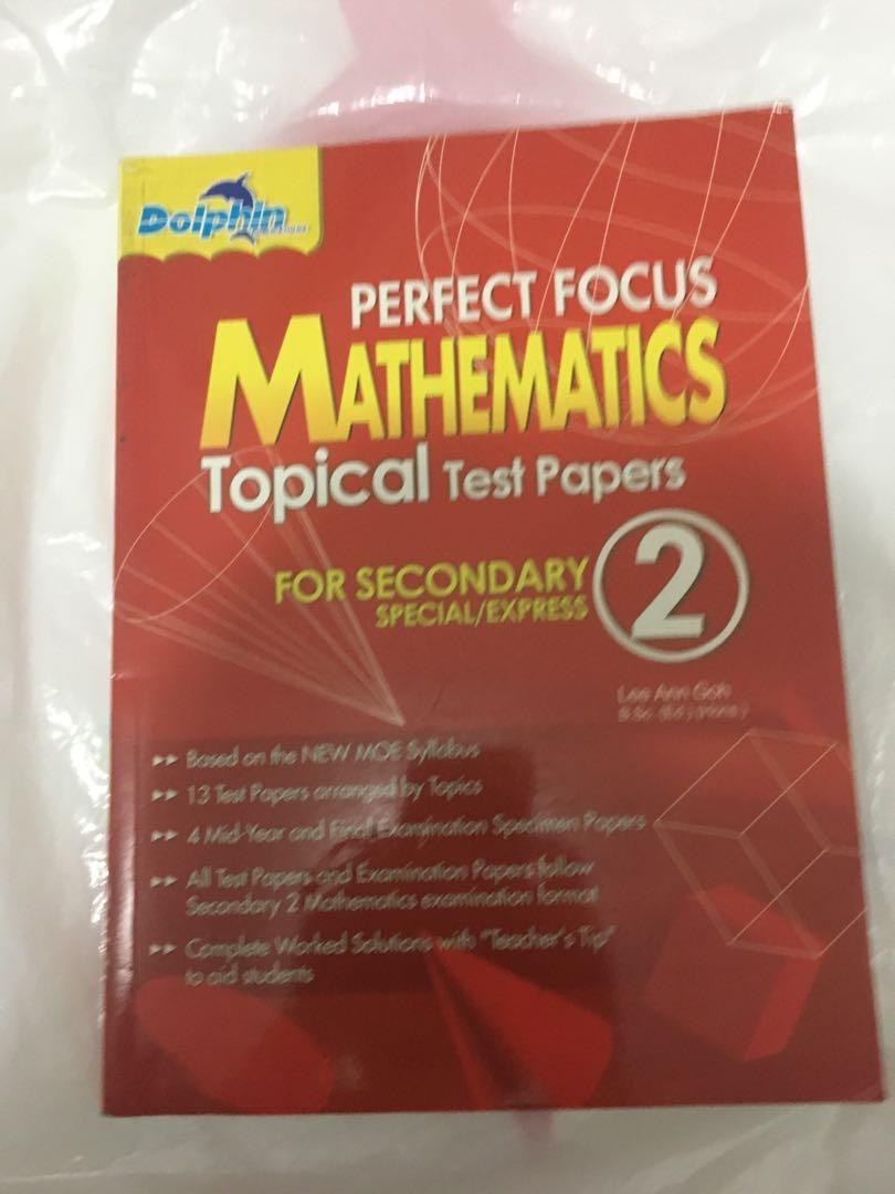 Mathematics Topical Test Paper, Buku & Alat Tulis, Buku di Carousell