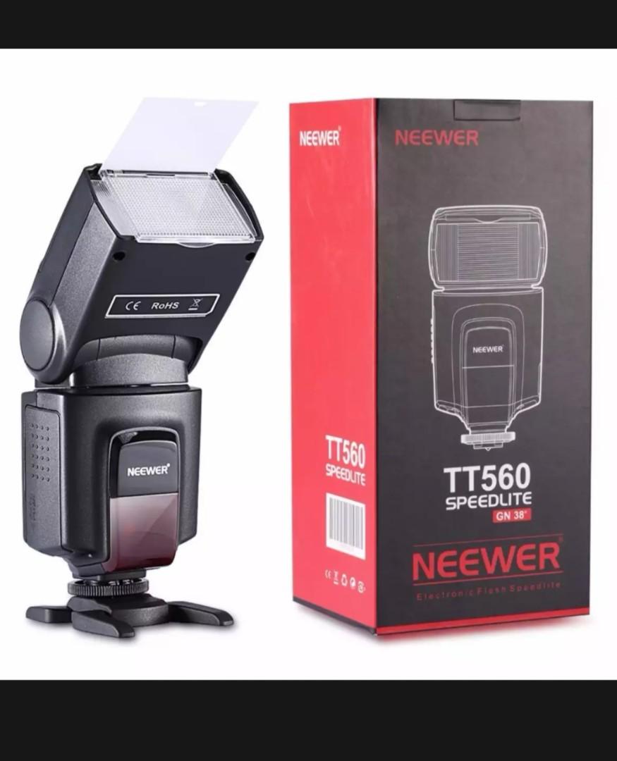 Neewer TT560 Flash Speedlite, Photography, Photography Accessories ...