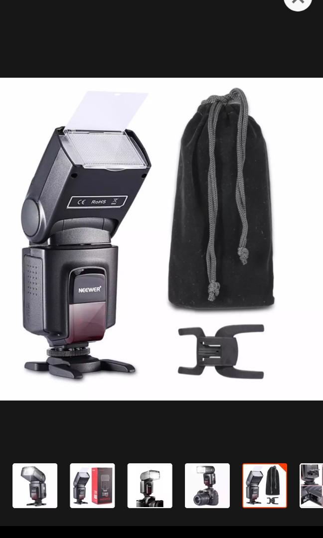 Neewer TT560 Flash Speedlite, Photography, Photography Accessories ...