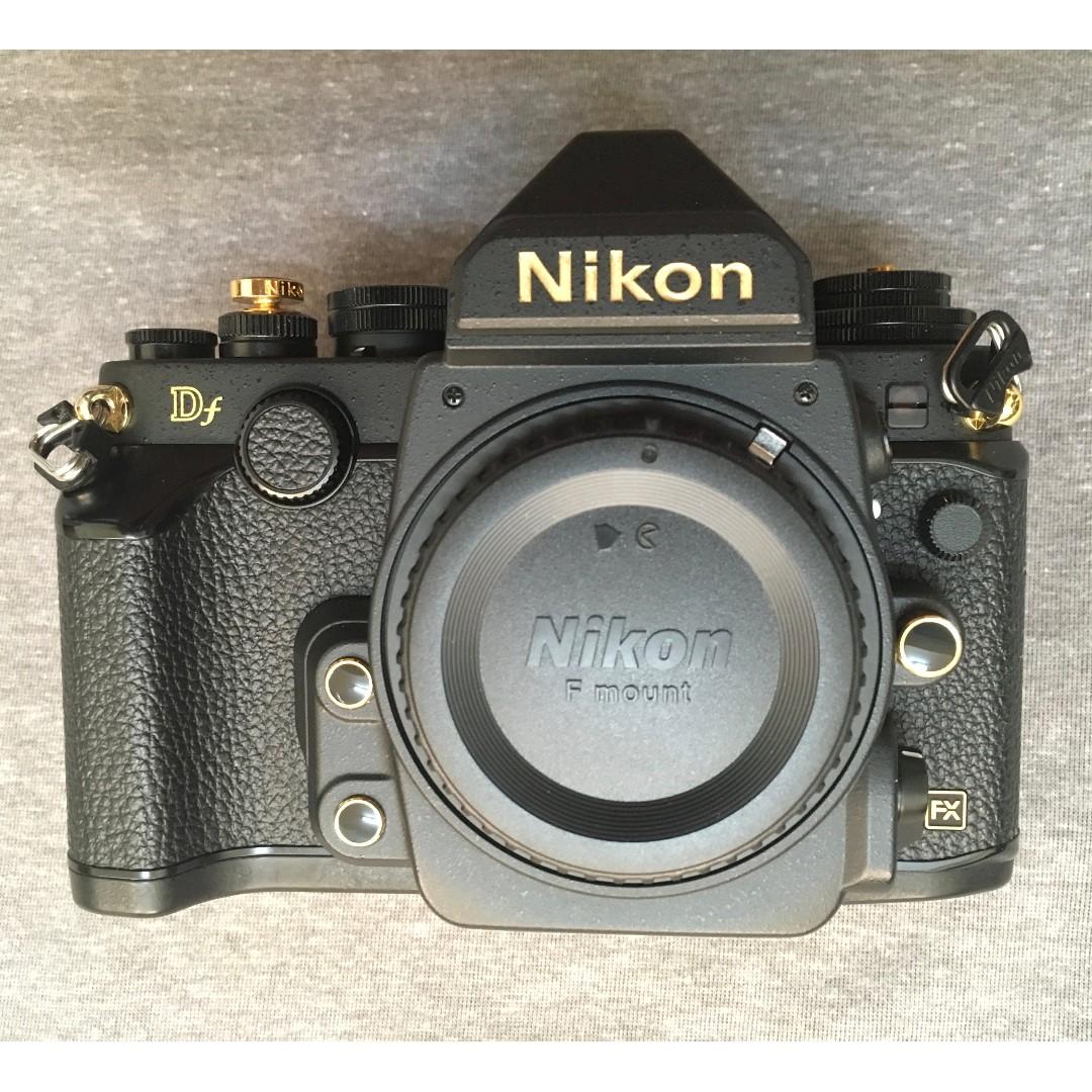 Nikon Df, 50mm f1.8G 黑金限量版套裝 special gold edition, 相機攝影, 鏡頭及裝備在旋轉拍賣