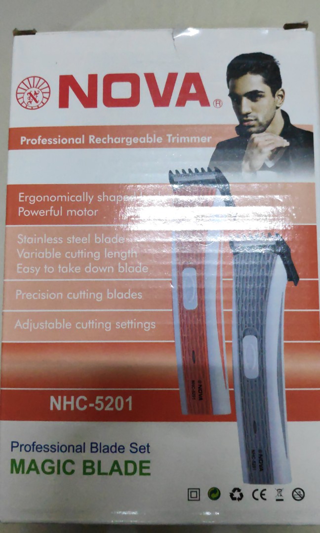 Nova hair trimmer, Beauty & Personal Care, Men's Grooming on Carousell