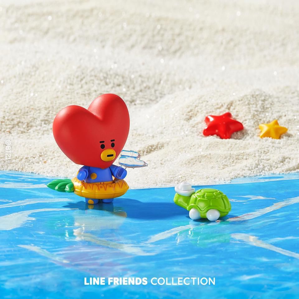 OFFICIAL BT21 Collectible Figure Blind Pack VOL.2 (SUMMER VACATION ...