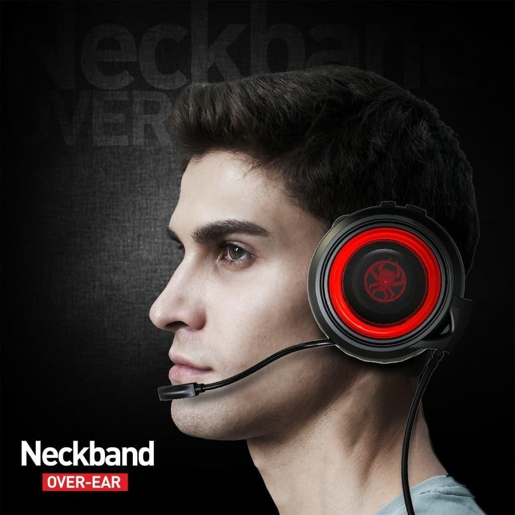 PLEXTONE G600 Game DAC Neckband Headset & Sound Amplifier, Video Gaming ...