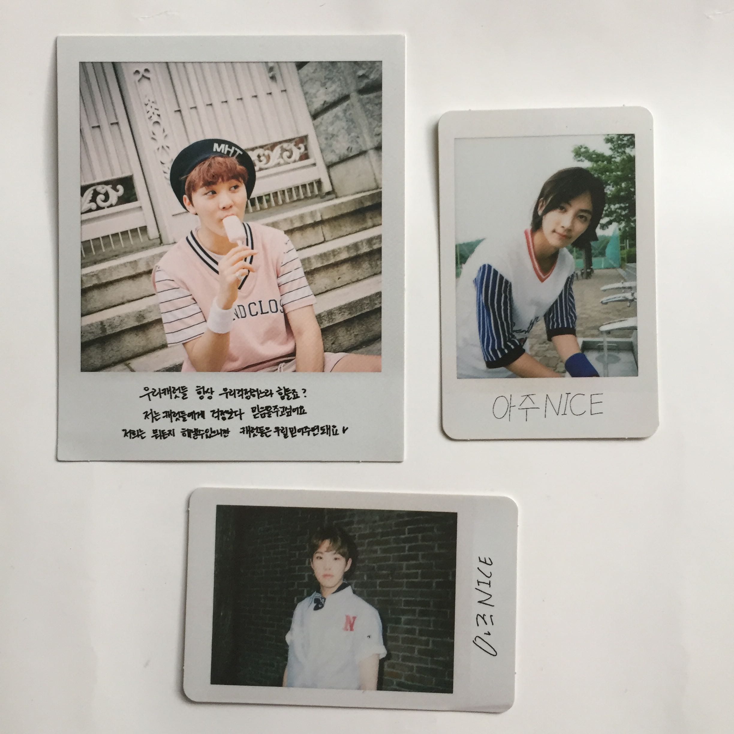 SEVENTEEN AJU NICE/LOVE & LETTER REPACKAGE OFFICIAL PHOTOCARDS, Hobbies ...