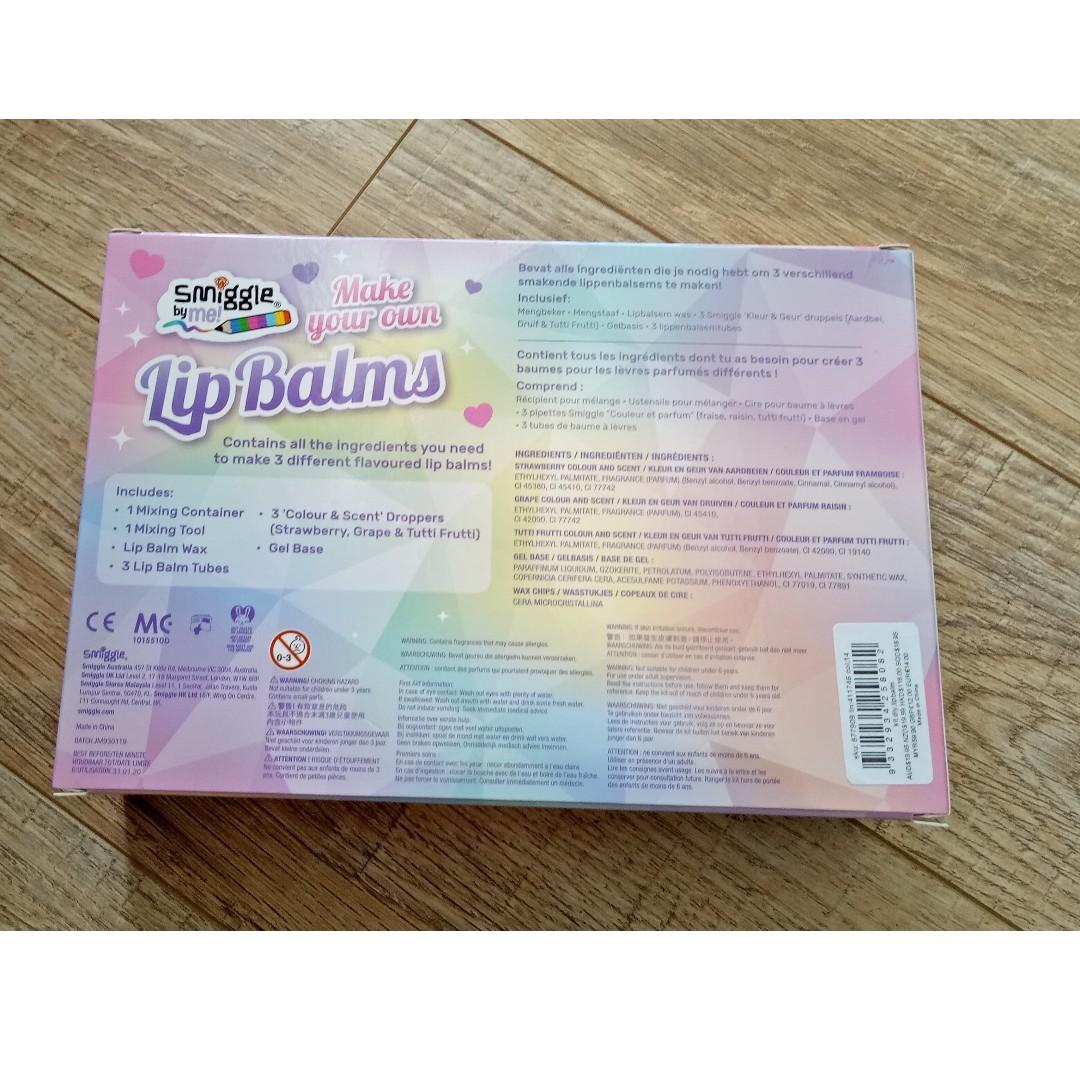 smiggle DIY lip balm kit mix, Babies & Kids, Babies & Kids Fashion on ...
