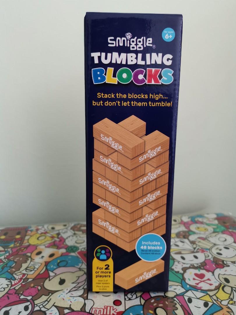 Smiggle Tumbling Blocks 6+, Hobbies & Toys, Toys & Games on Carousell