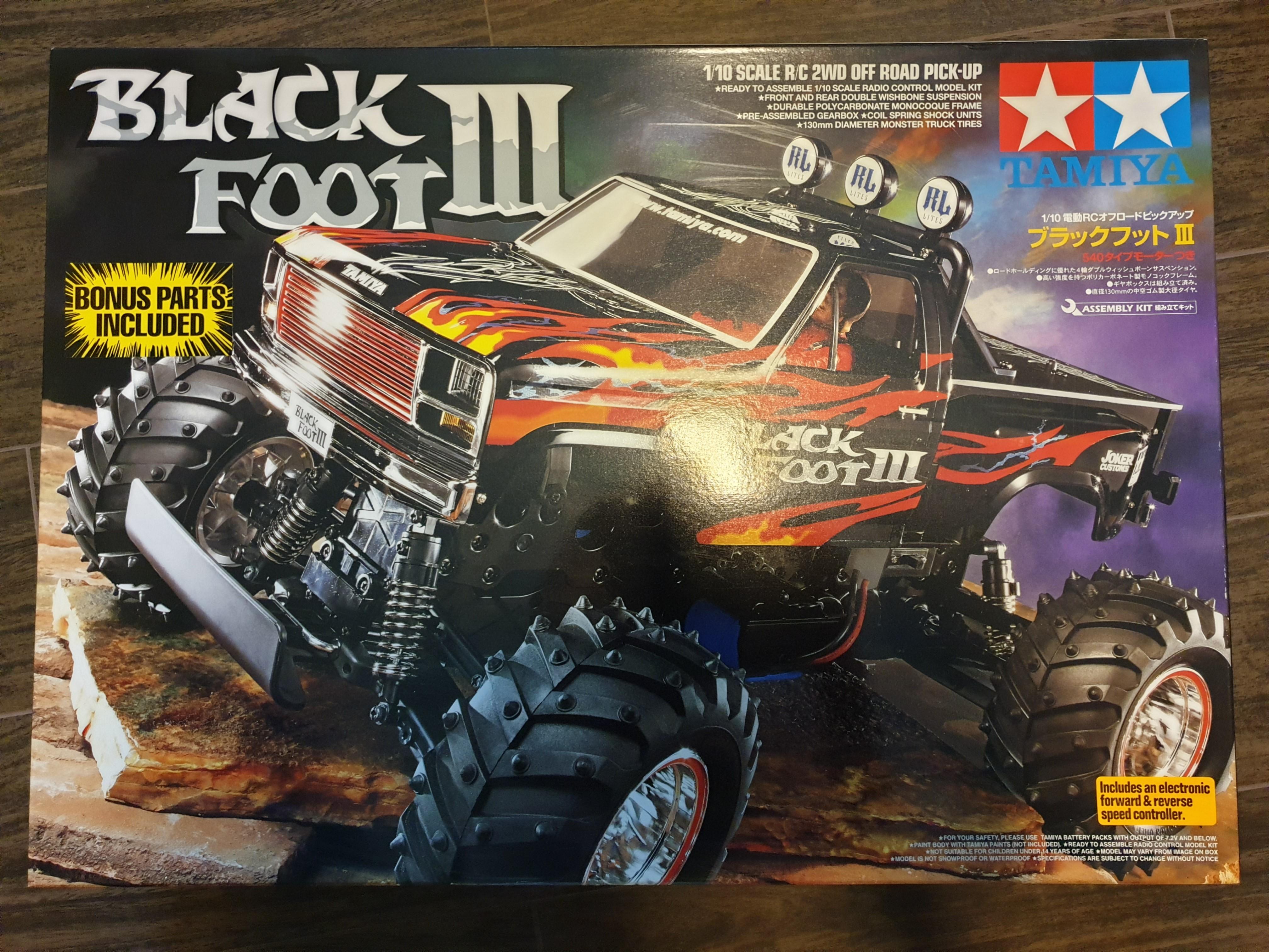 Tamiya Blackfoot 3 1/10 RC, Hobbies & Toys, Toys & Games on Carousell