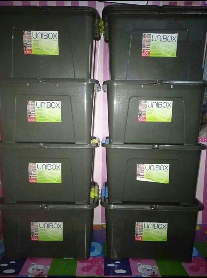 UNIBOX STORAGE BOX, Furniture & Home Living, Home Improvement ...