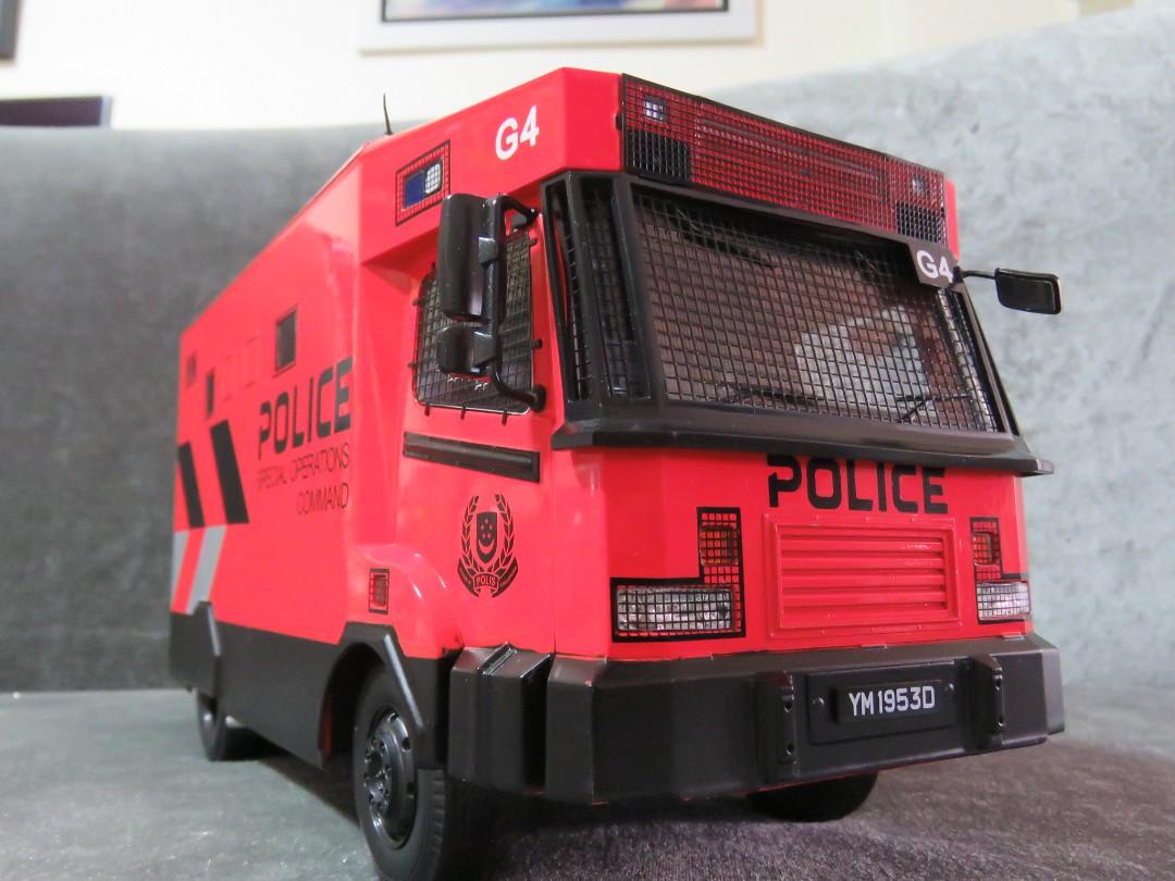 1/24 Singapore Police Force Tactical Vehicle, Hobbies & Toys, Toys ...