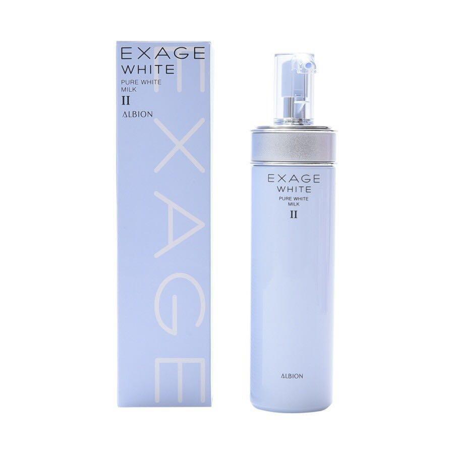 Albion Exage White Pure White Milk II 200g, 美容＆個人護理, 沐浴＆身體護理, 沐浴及身體護理 - 身體護理 - Carousell