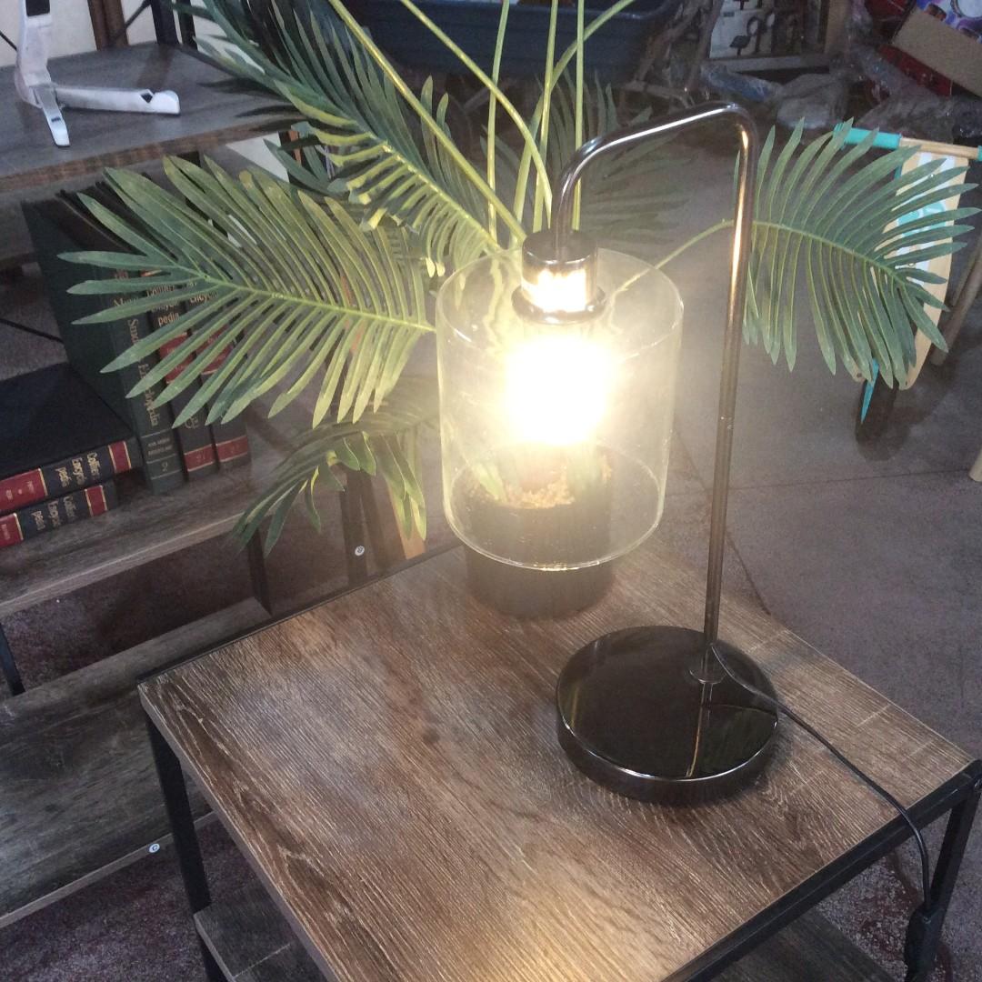 Anko Glass Table lamp, Furniture & Home Living, Lighting & Fans ...