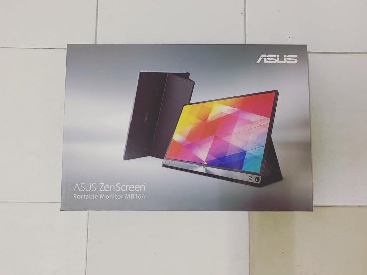 ASUS ZenScreen Portable Monitor MB16A, Computers & Tech, Parts ...