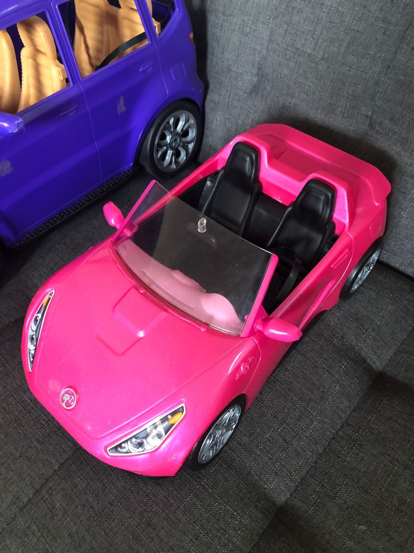 Barbie Cars, Hobbies & Toys, Toys & Games on Carousell