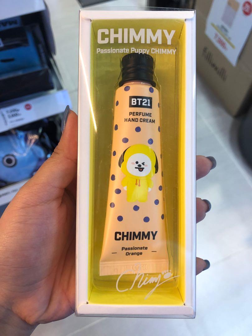 BT21 Perfume Hand Cream, Beauty & Personal Care, Bath & Body, Body Care ...