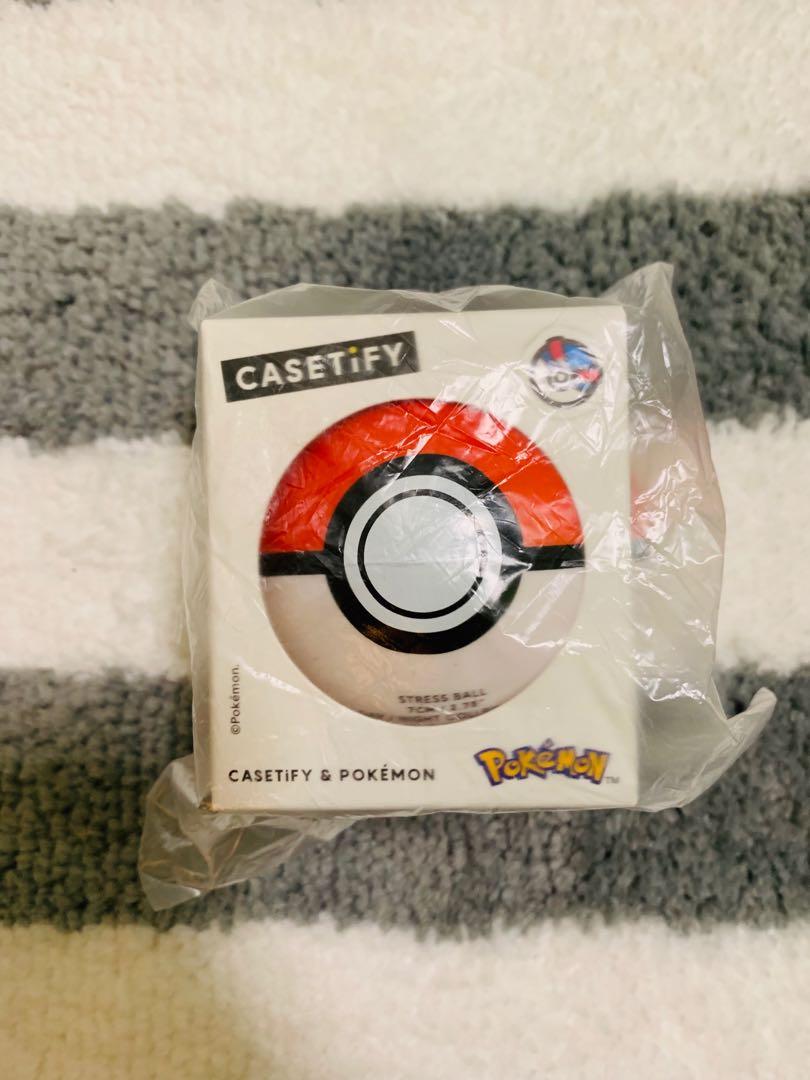 CASETiFY Pokemon Ball (stress ball), 興趣及遊戲, 收藏品及紀念品, 明星周邊 - Carousell