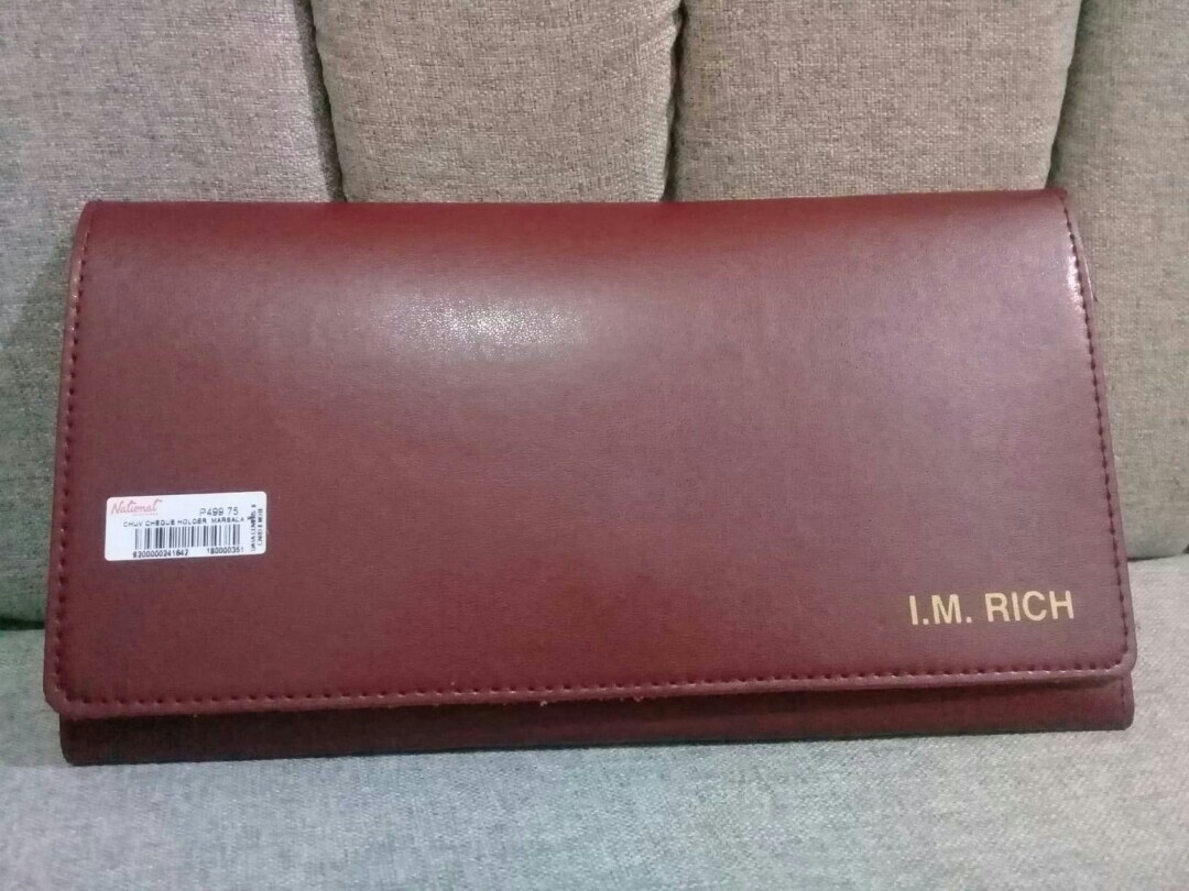 CHEQUE HOLDER, Women's Fashion, Bags & Wallets, Wallets & Card holders ...