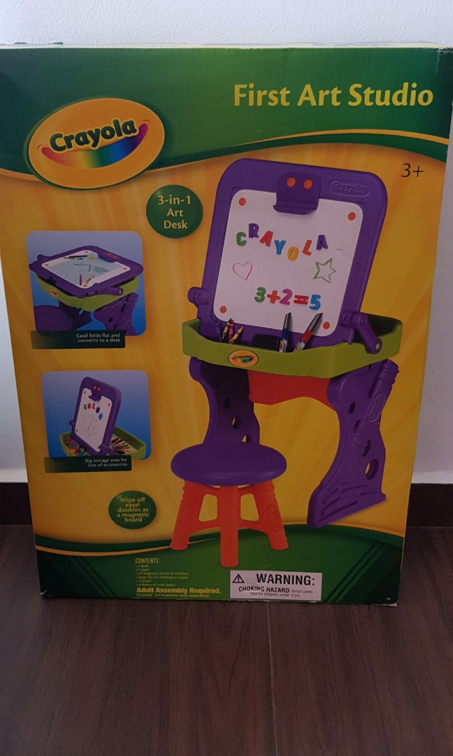 Crayola Magnetic Mini Desk & Stool, Babies & Kids, Baby Nursery & Kids ...