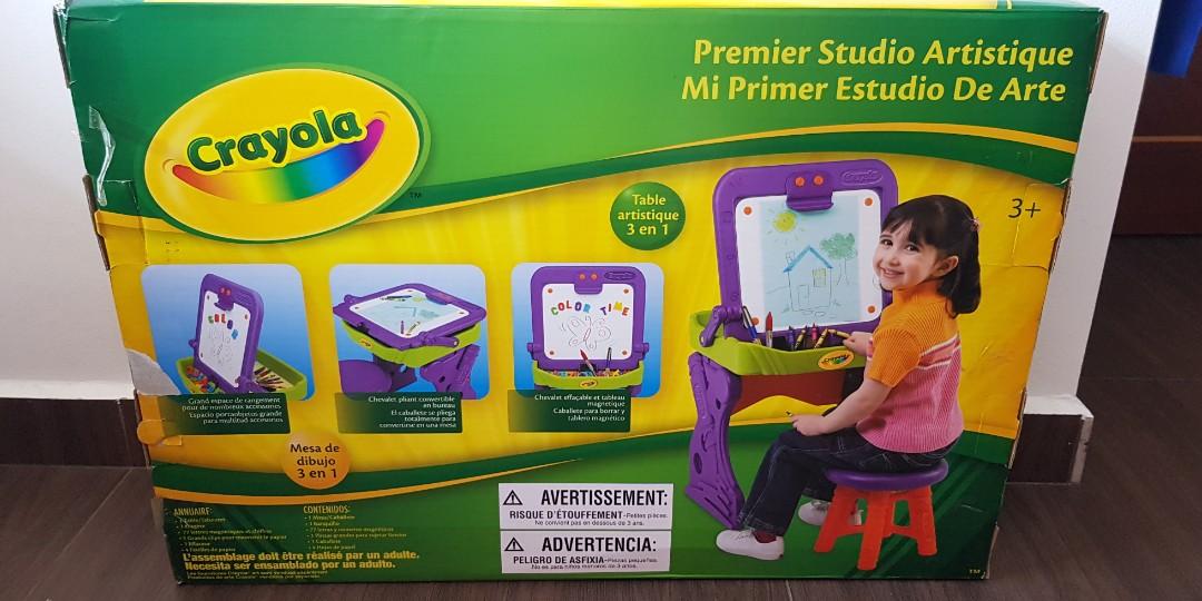 Crayola Magnetic Mini Desk & Stool, Babies & Kids, Baby Nursery & Kids ...