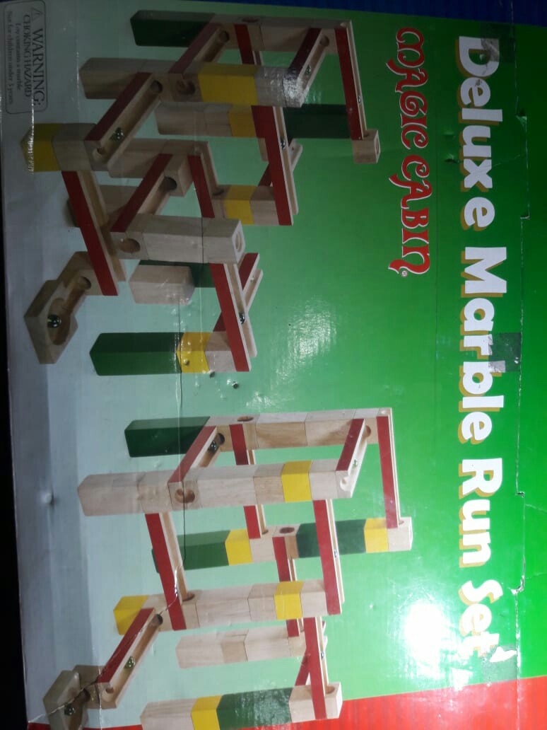 Deluxe Marble Run Set - Magic Cabin, Hobbies & Toys, Toys & Games on ...