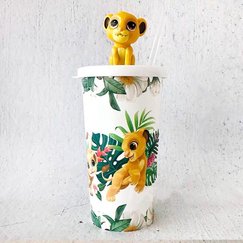 DISNEY THE LION KING SIMBA TIMON PUMBAA HAKUNA MATATA TUMBLER CUP MUG ...