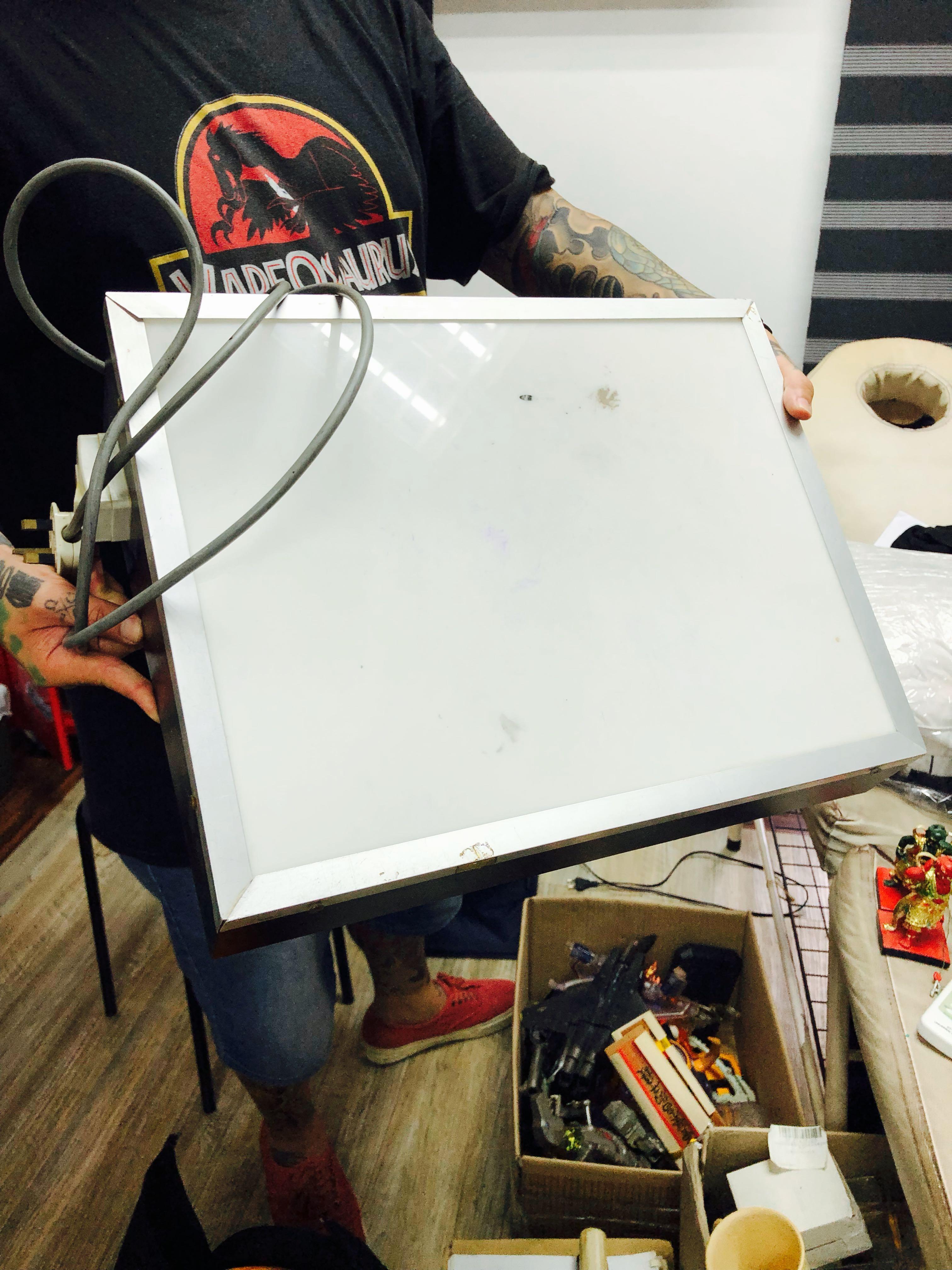 Drawing Lightbox | Light Box for Tracing and Tattoo Drawing | Art ...