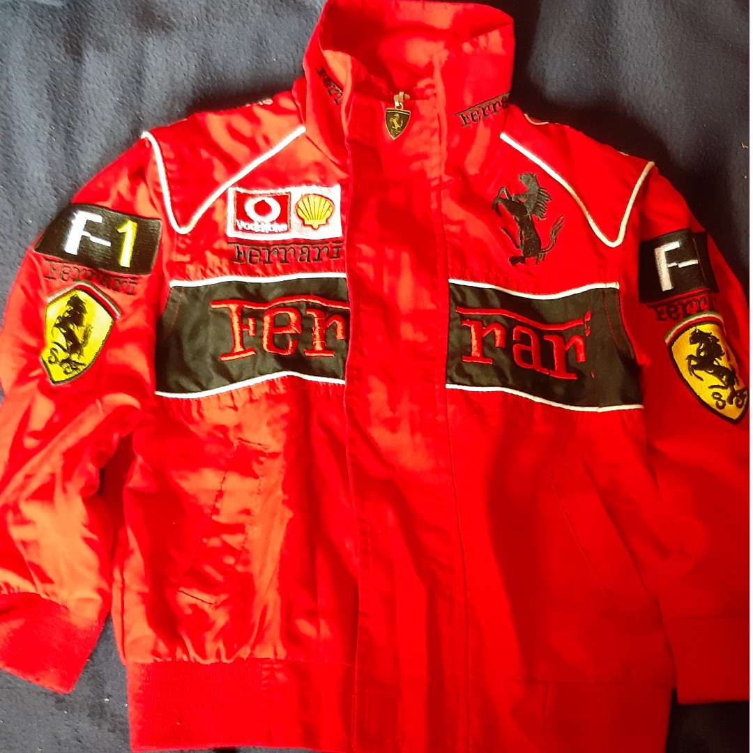 Ferrari Jacket, Babies & Kids, Babies & Kids Fashion on Carousell