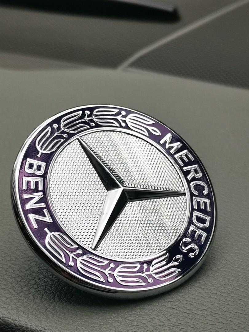 FRONT EMBLEM HOOD GENUINE MERCEDES-BENZ (A2048170616), Car Accessories ...