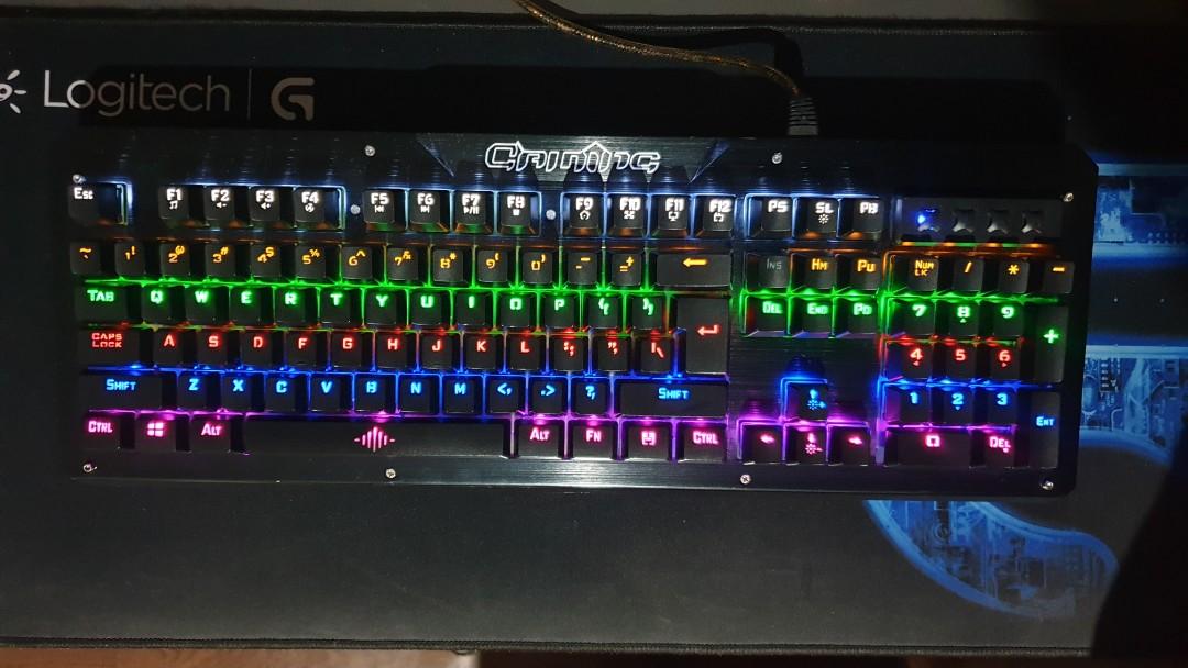 GIGAWARE GAMING K26 104 KEY TACTILE BLUE SWITCH MECHANICAL KEYBOARD, Computers & Tech, Parts ...