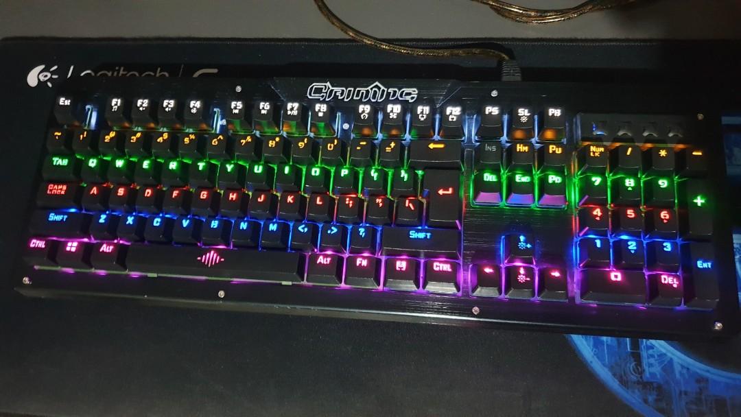 GIGAWARE GAMING K26 104 KEY TACTILE BLUE SWITCH MECHANICAL KEYBOARD, Computers & Tech, Parts ...