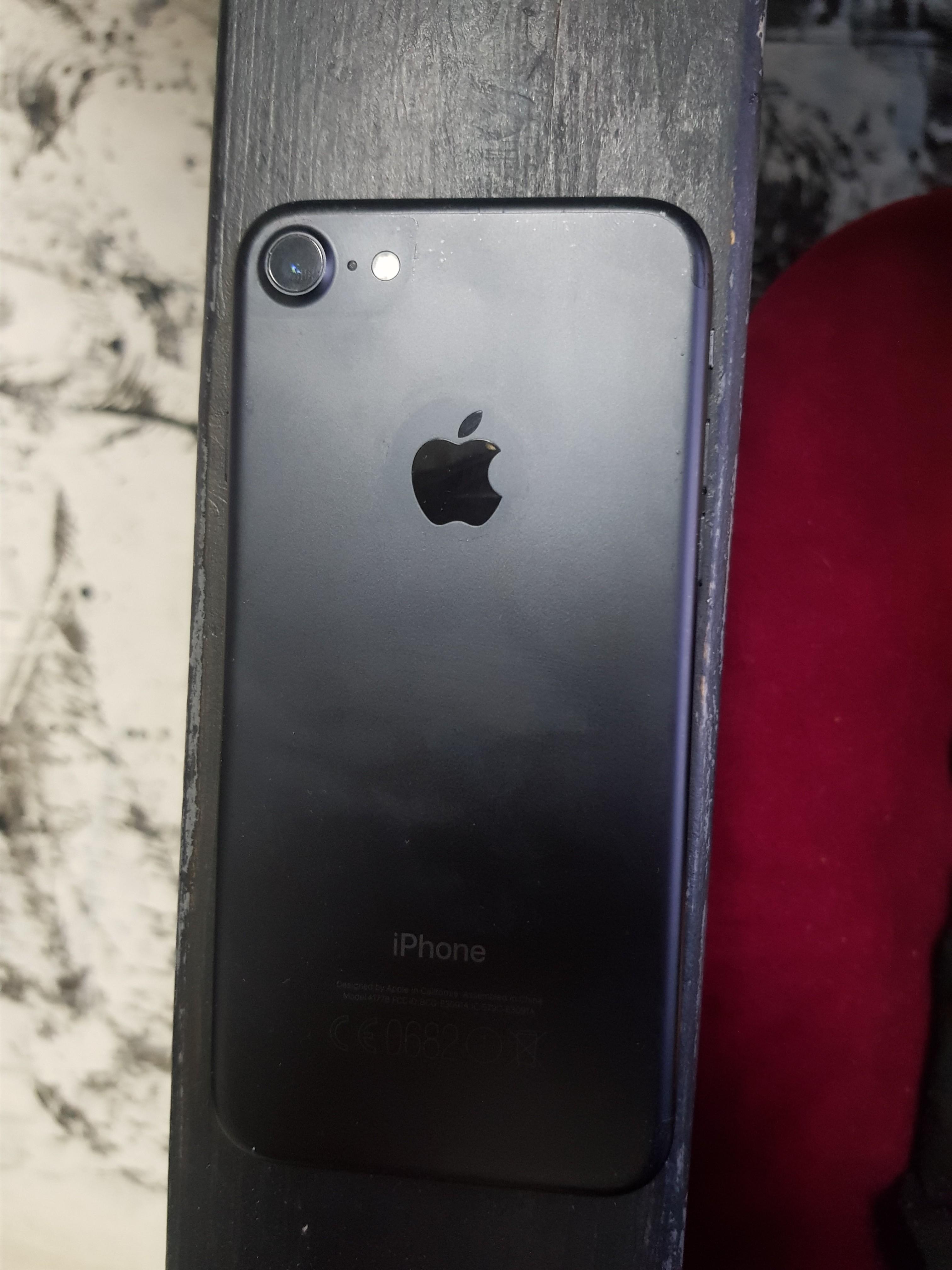 Iphone 7 Matte Black 128GB, Mobile Phones & Gadgets, Mobile Phones ...