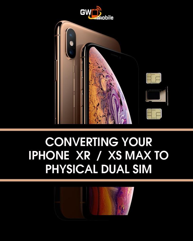 IPhone XR Dual sim conversion, Mobile Phones & Gadgets, Mobile Phones ...
