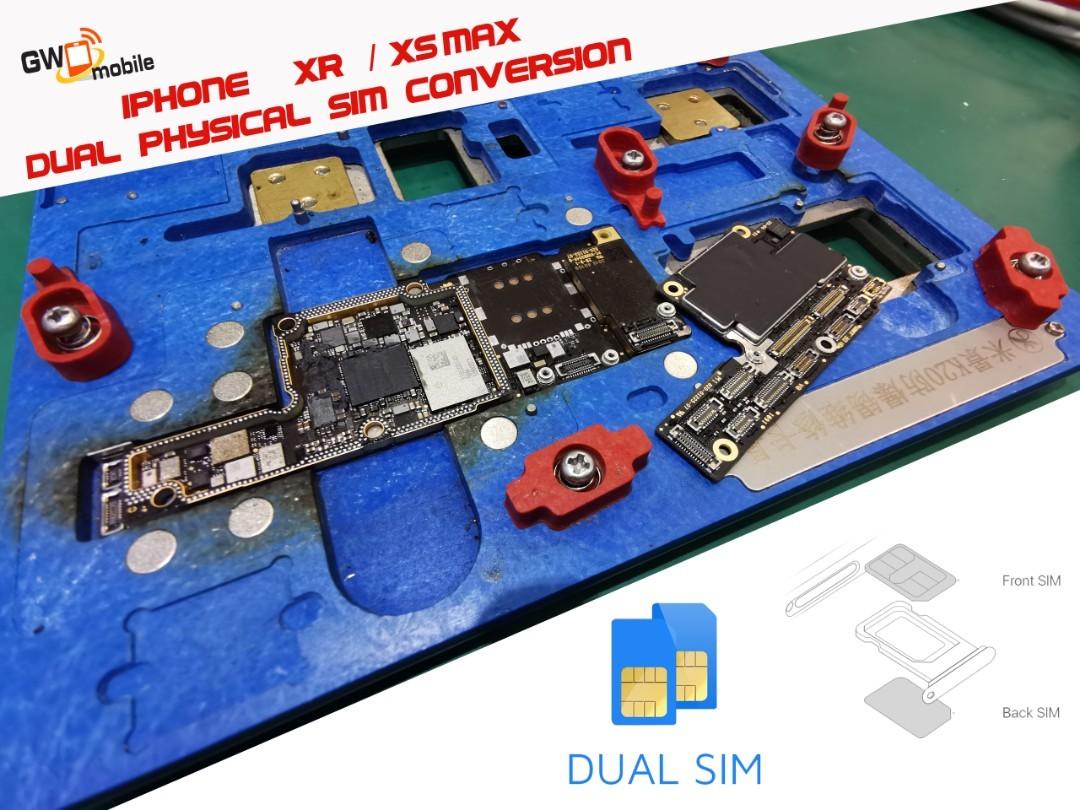 IPhone XR Dual sim conversion, Mobile Phones & Gadgets, Mobile Phones ...
