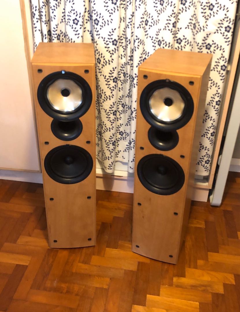 KEF Q55 FLOORSTANDING SPEAKERS, Audio, Soundbars, Speakers & Amplifiers ...