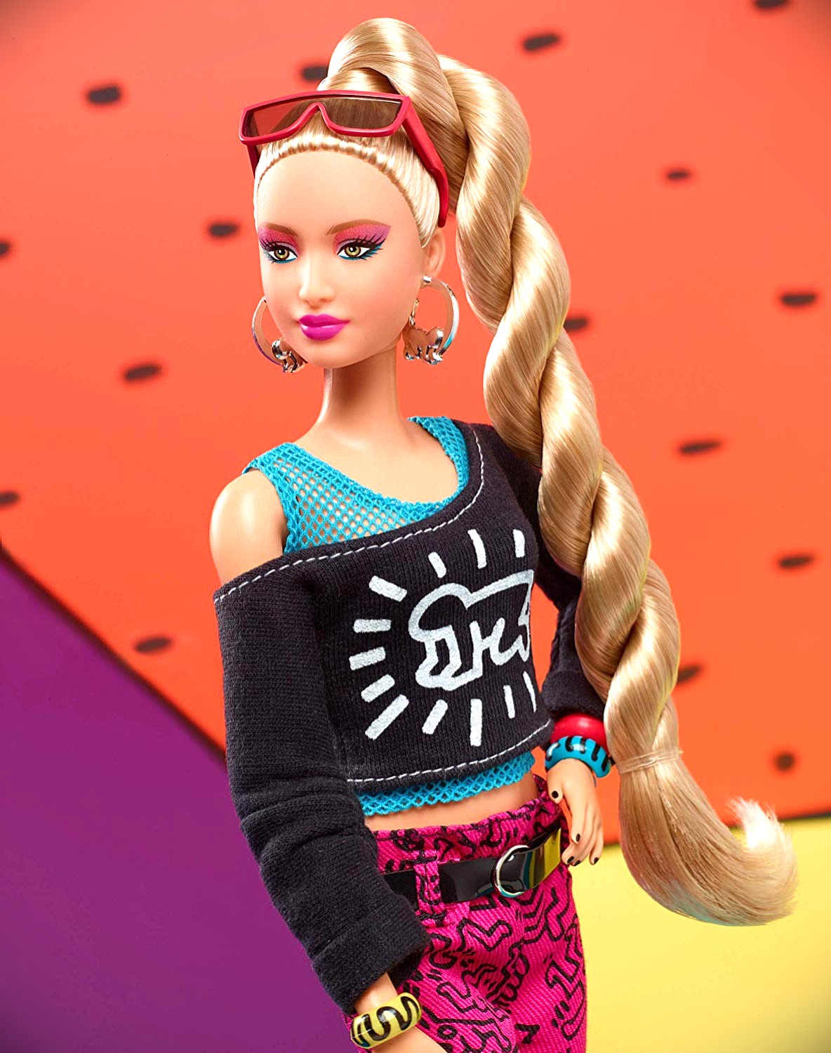 Keith Haring x Barbie doll, Hobbies & Toys, Toys & Games on Carousell