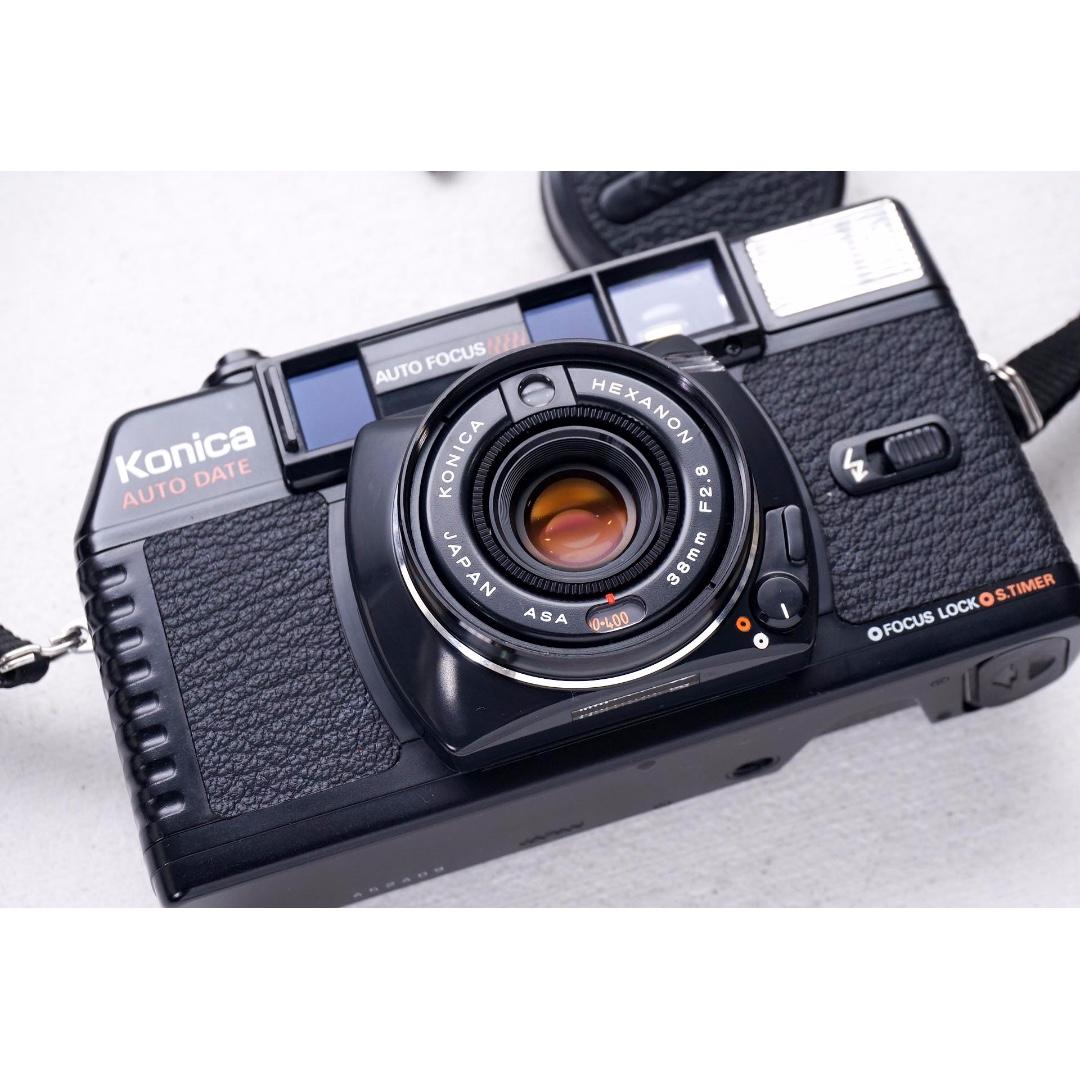 Konica C35 MFD Point & Shoot film camera, Photography, Cameras on Carousell