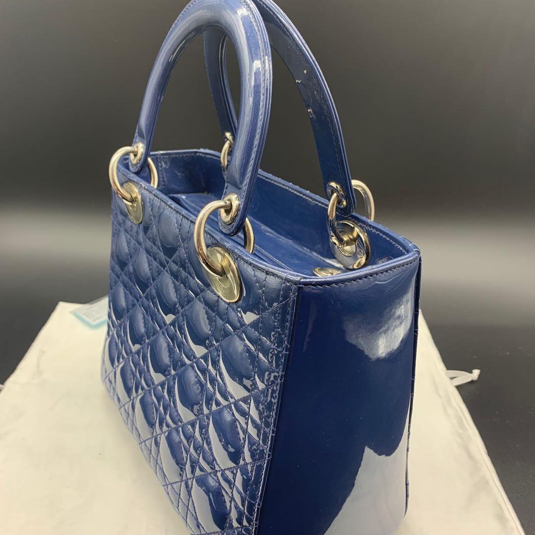 Lady Dior Blue, Luxury, Bags & Wallets on Carousell