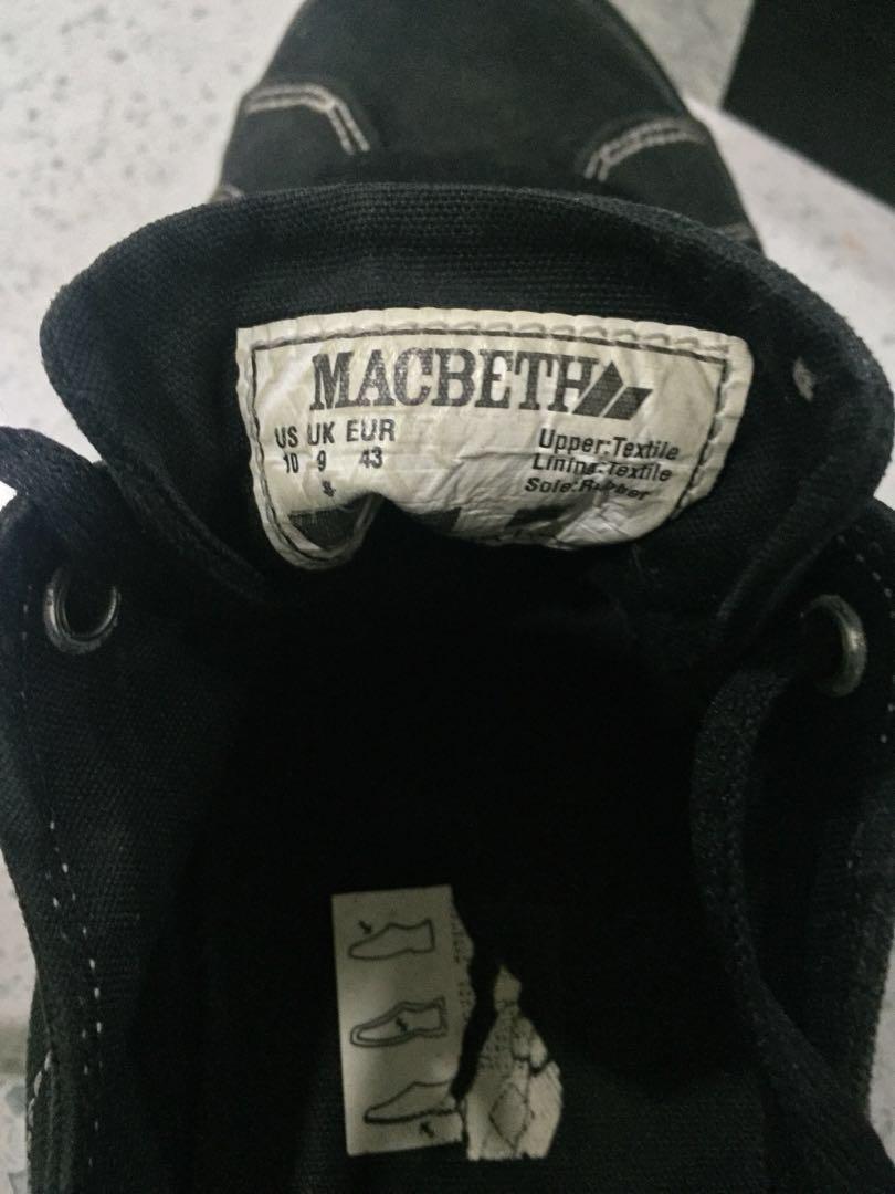 Macbeth Eliot (Black/Cement), Men's Fashion, Footwear, Sneakers on Carousell