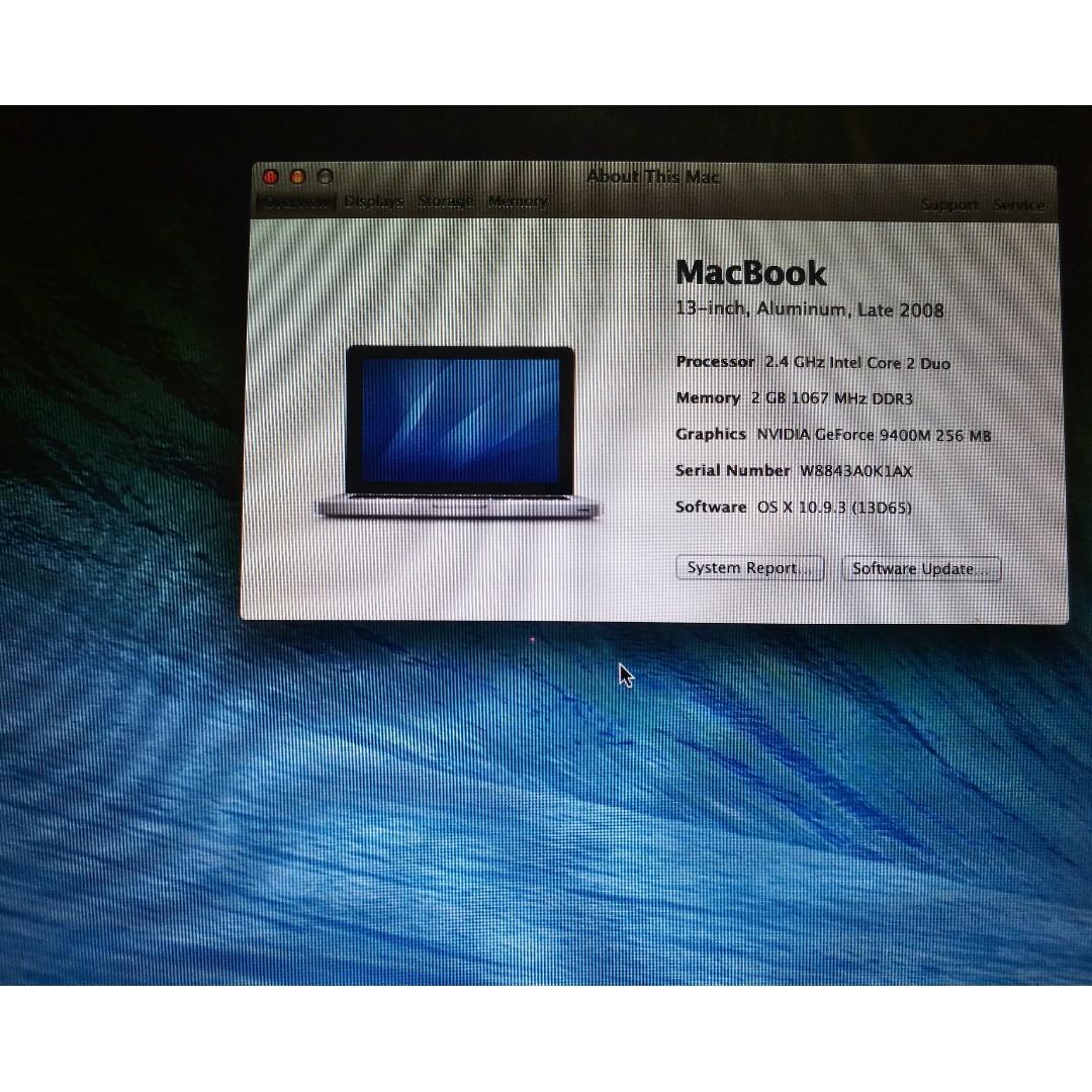 MacBook (13-inch, Aluminum, late 2008), Computers & Tech, Laptops ...