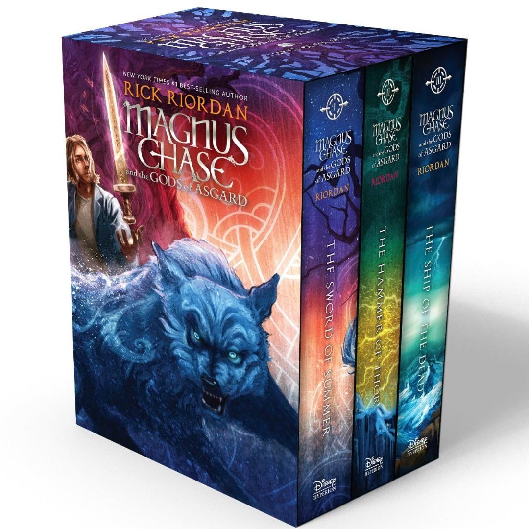 Magnus Chase and the Gods of Asgard Box Set, Hobbies & Toys, Books ...