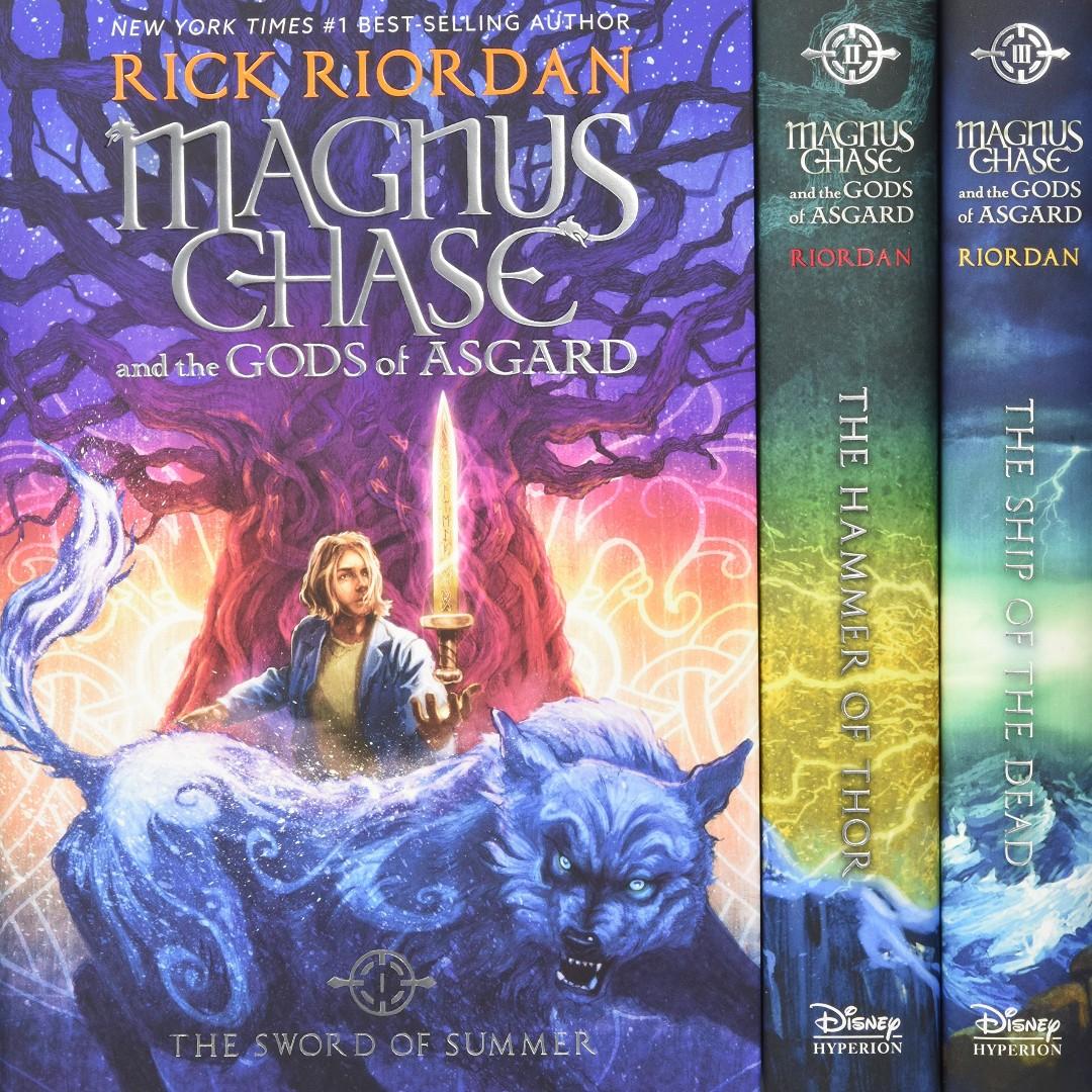 Magnus Chase and the Gods of Asgard Box Set, Hobbies & Toys, Books ...