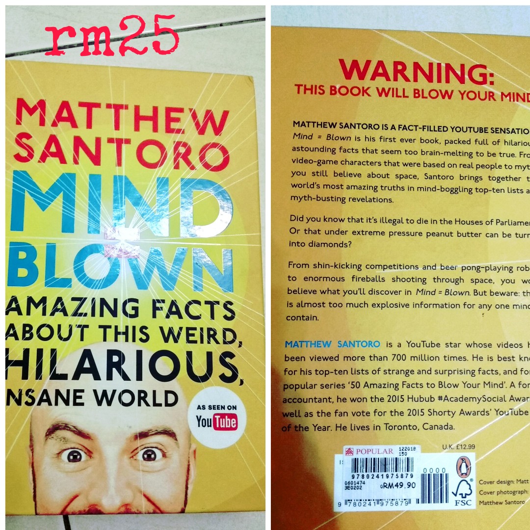 Mind blown, Hobbies & Toys, Books & Magazines, Children's Books on ...