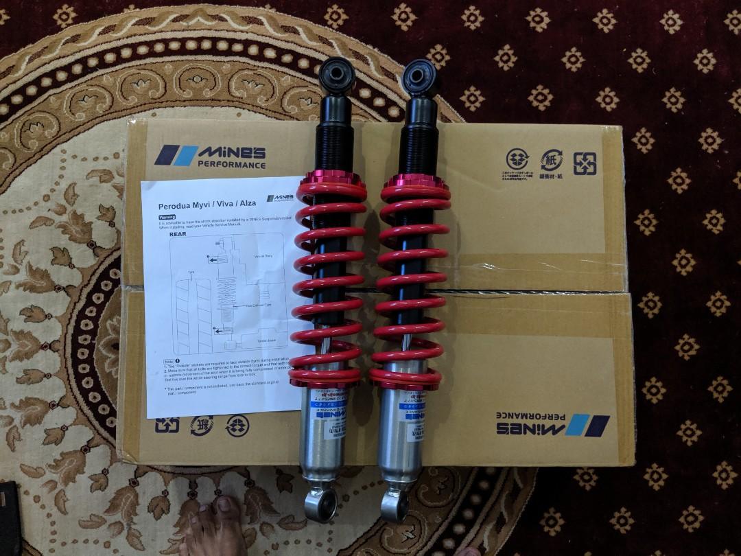 Mines Performance Suspension REAR ONLY - Myvi, Auto Accessories on ...