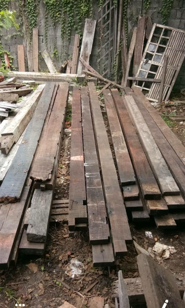 Old / Hard wood Dau Yakal Ipil Molave Narra Yero, Furniture & Home ...