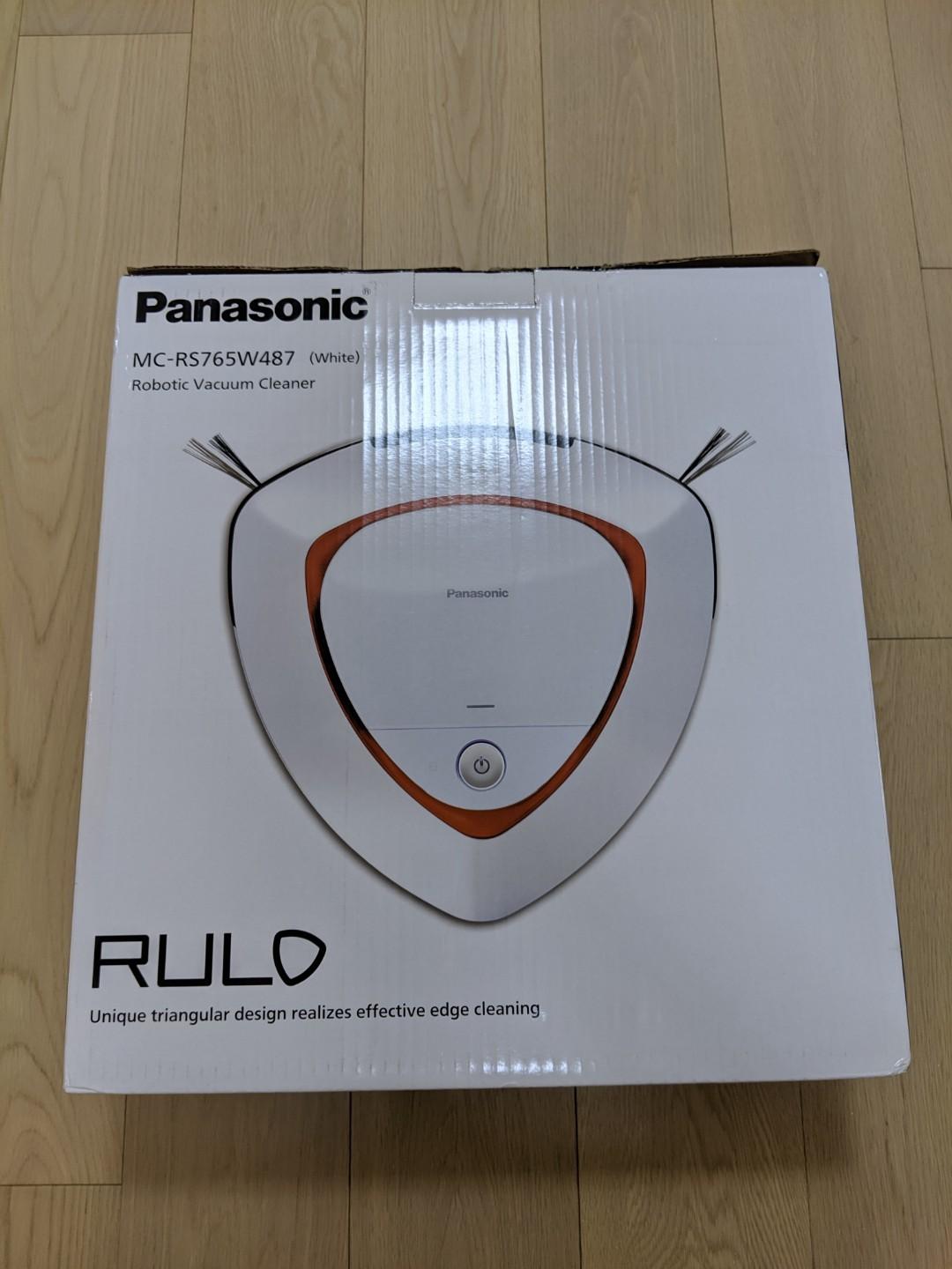 Panasonic Robotic Vacuum Cleaner RULO 全自動機械人吸塵機, 家庭電器, 吸塵機 ＆ 家居清潔電器 ...