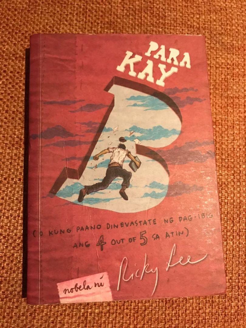 Para Kay B (signed book) by Ricky Lee, Hobbies & Toys, Books ...